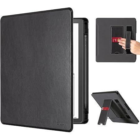 Amazon.com: KuRoKo Kindle Scribe 10.2 2022 Case,PU Leather Folio ...