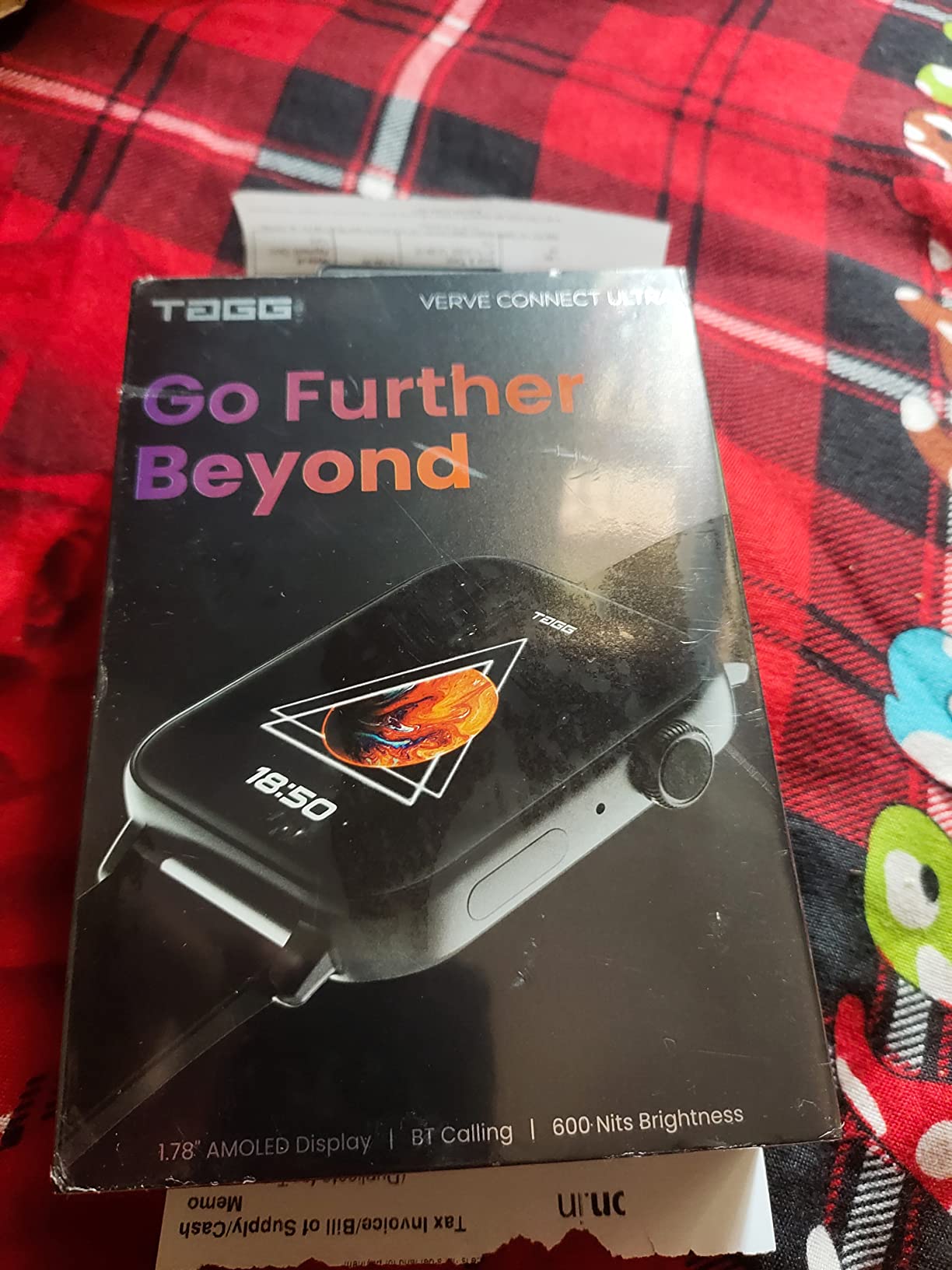 TAGG Verve Connect Ultra 1.78" AMOLED Display Bluetooth Calling ...