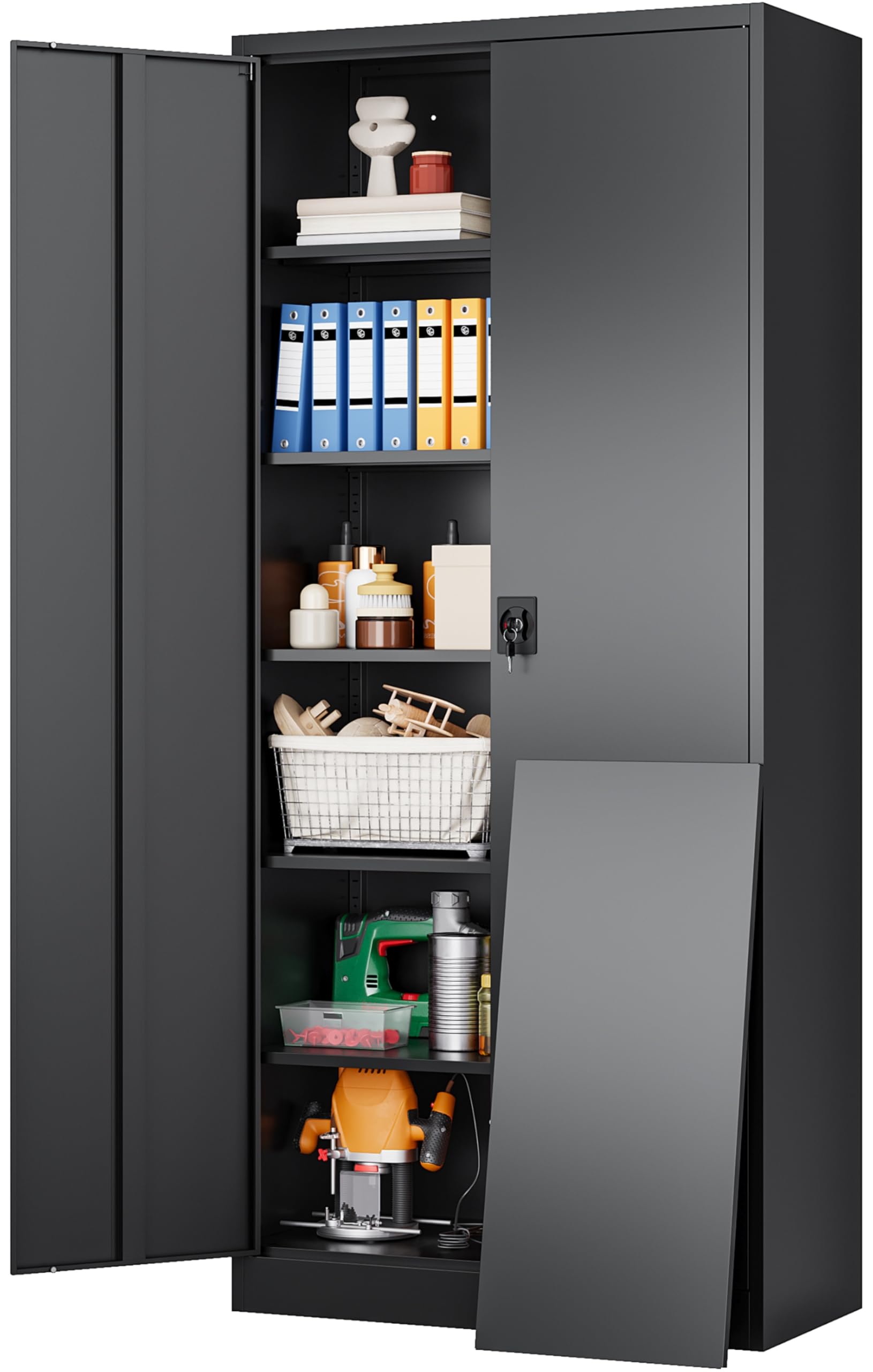 Deep Garage Cabinet Storage NewAge Products Pro Series 7 Piece