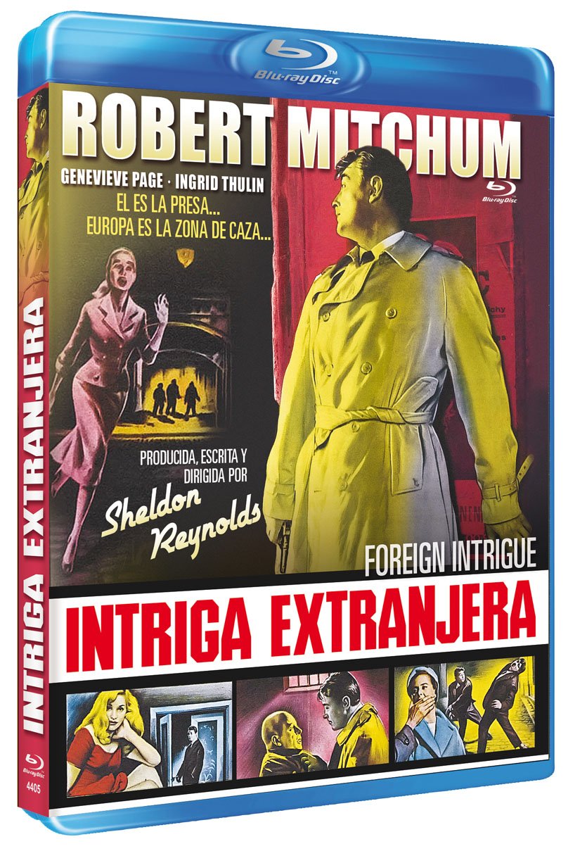 Intriga Extranjera BD 1956 Foreign Intrigue [Blu-ray]: Amazon.es ...