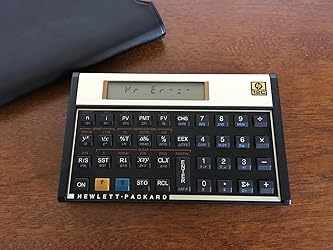 Amazon.com : Hewlett-Packard 12C 12c Financial Calculator 10-Digit LCD ...