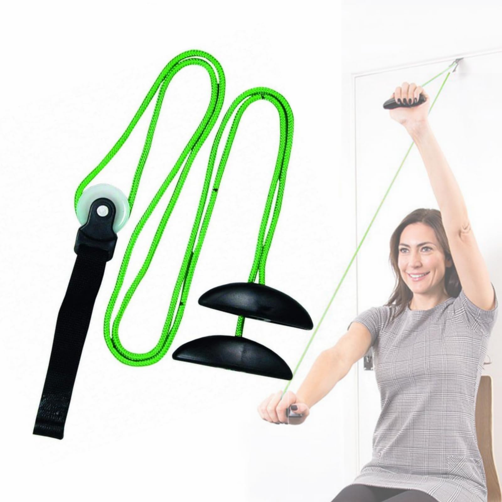 Shoulder Pulley Over The Door, Pulley System for Shoulder Rehab, Arm ...