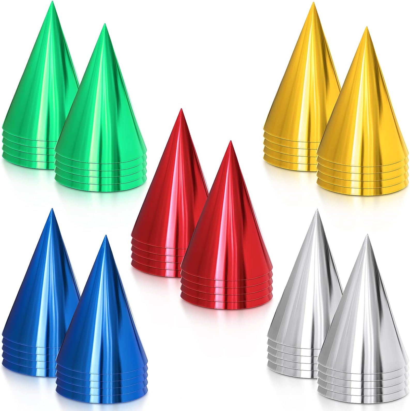 Amazon.com: Vesil Kids Birthday Party Hats, Assorted : Toys & Games