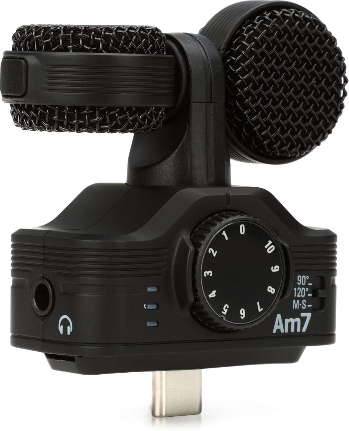 Amazon.com: Zoom Am7 Stereo Microphone for Android, Mid-Side Stereo ...