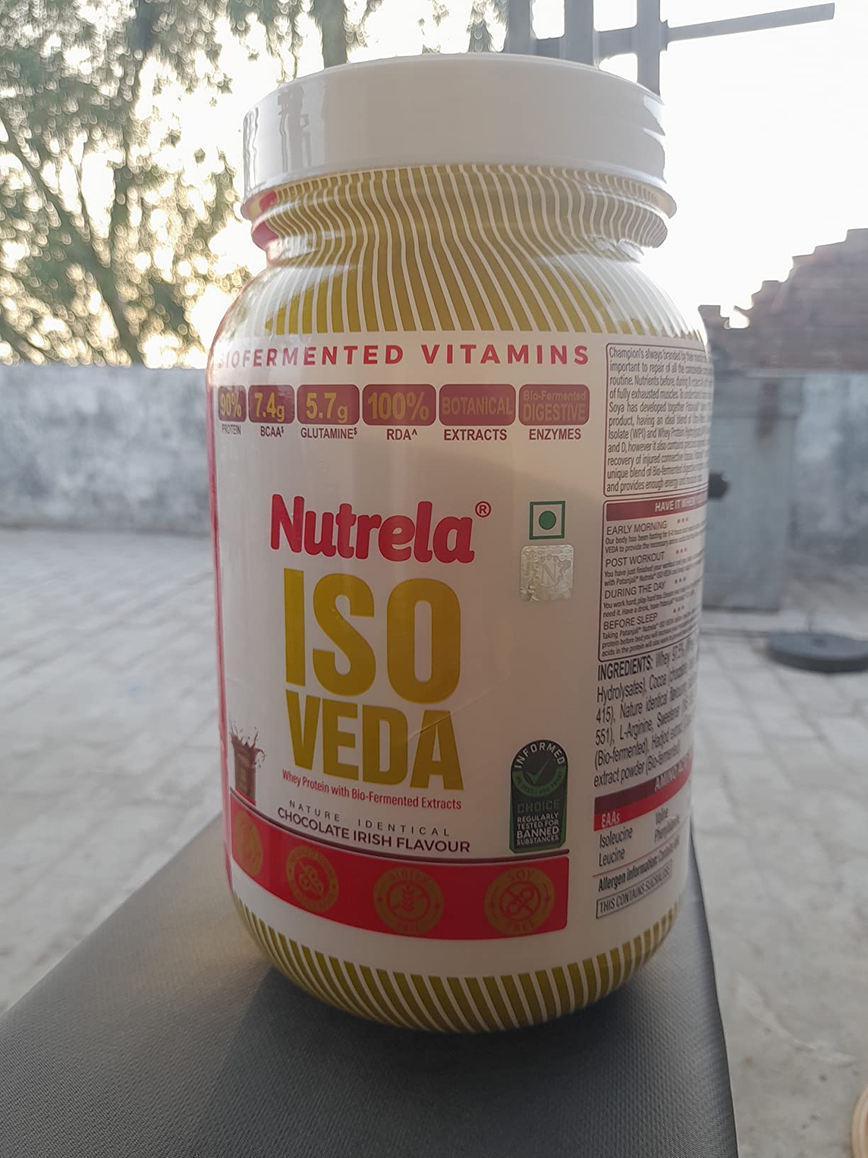 NUTRELA Sports Patanjali Premium 100% Whey Performance Protein Powder ...