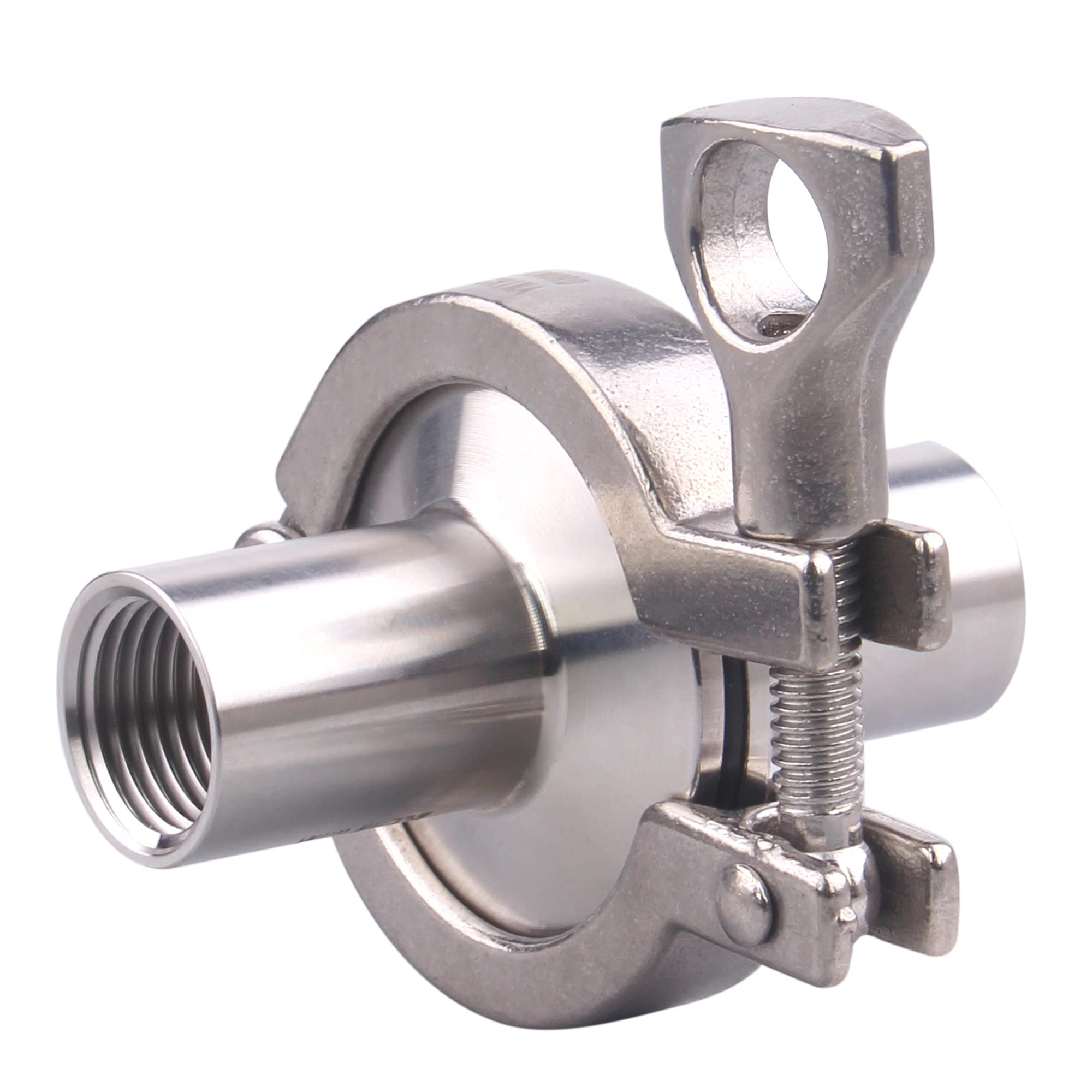 Snapklik.com : DERNORD 2 Pcs Sanitary Female Threaded Ferrule Pipe ...