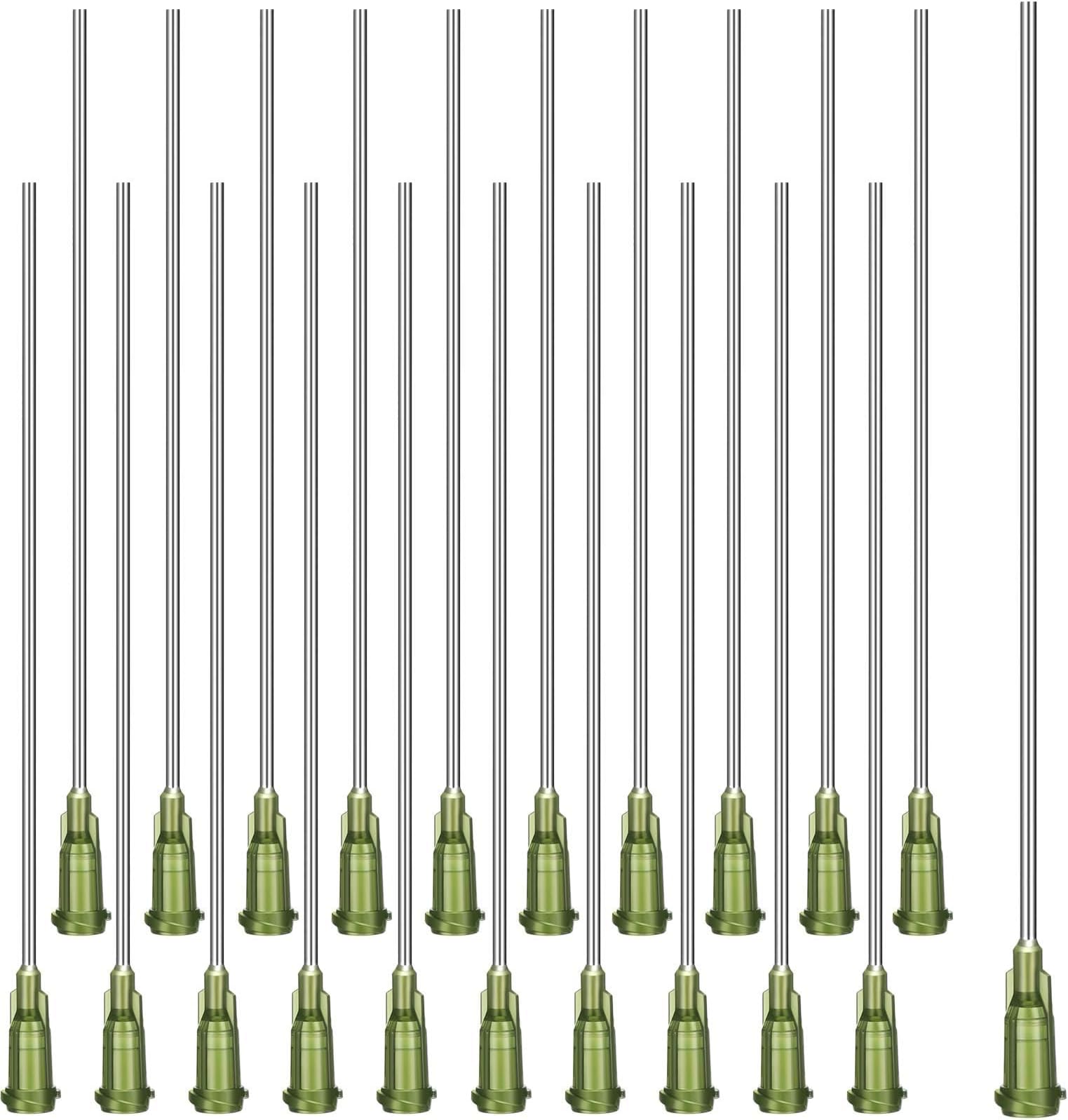 Amazon.com: Luer Lock Blunt Needles Glue Dispensing Needle Tips 1/2 ...