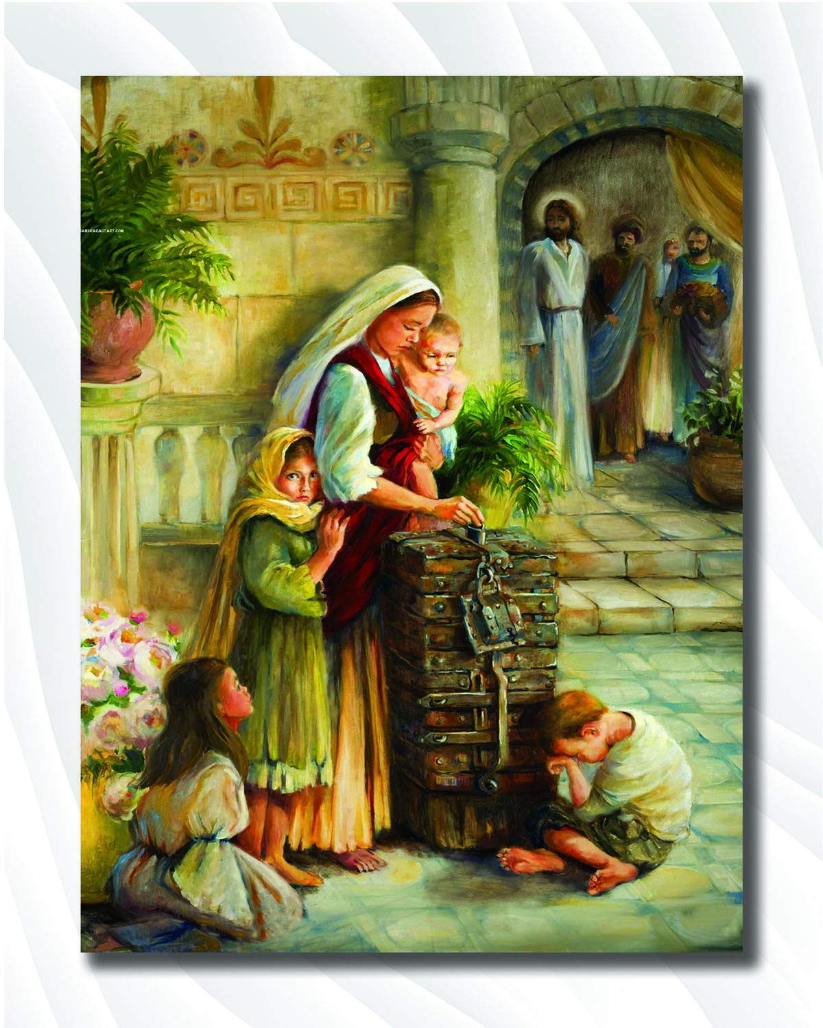 Buy Namaste Home - Laminated Paper - The Widow and The Mite - Lord ...