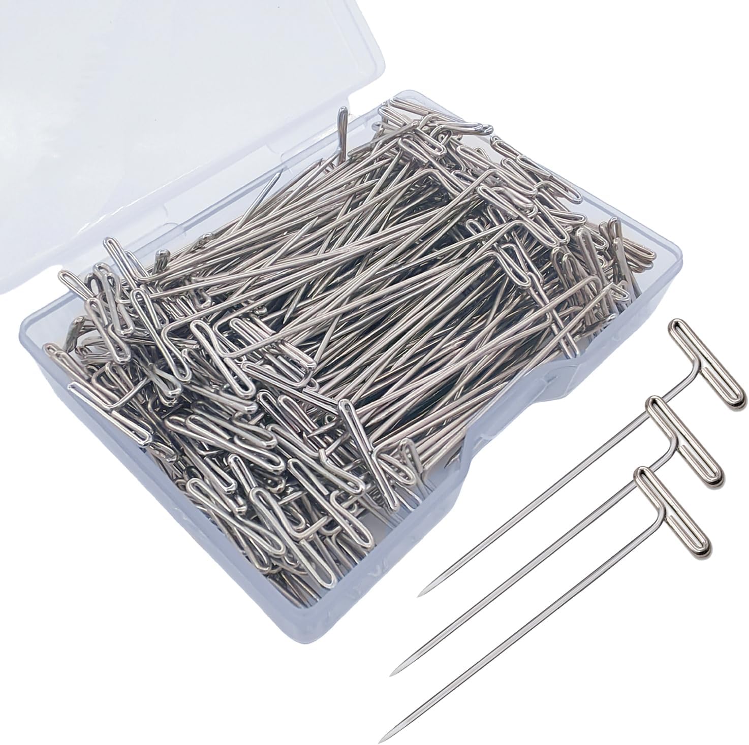 Amazon.com: Aouuhe T Pins 150 Pack 1.5 inch T-Pins Sewing Pin for ...