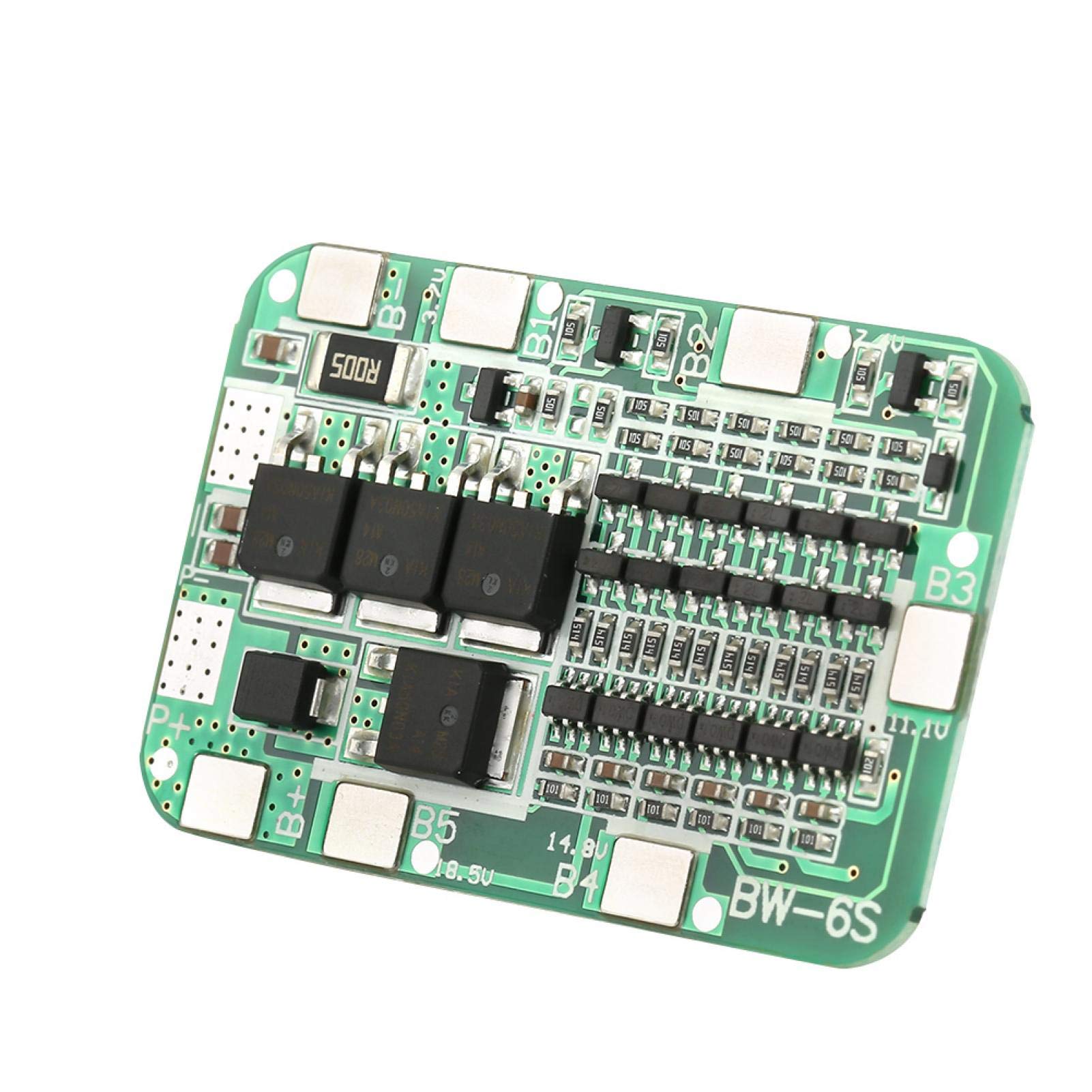 Buy Battery Protection Board BMS PCB 6S 15A 25V Battery Charging Board ...