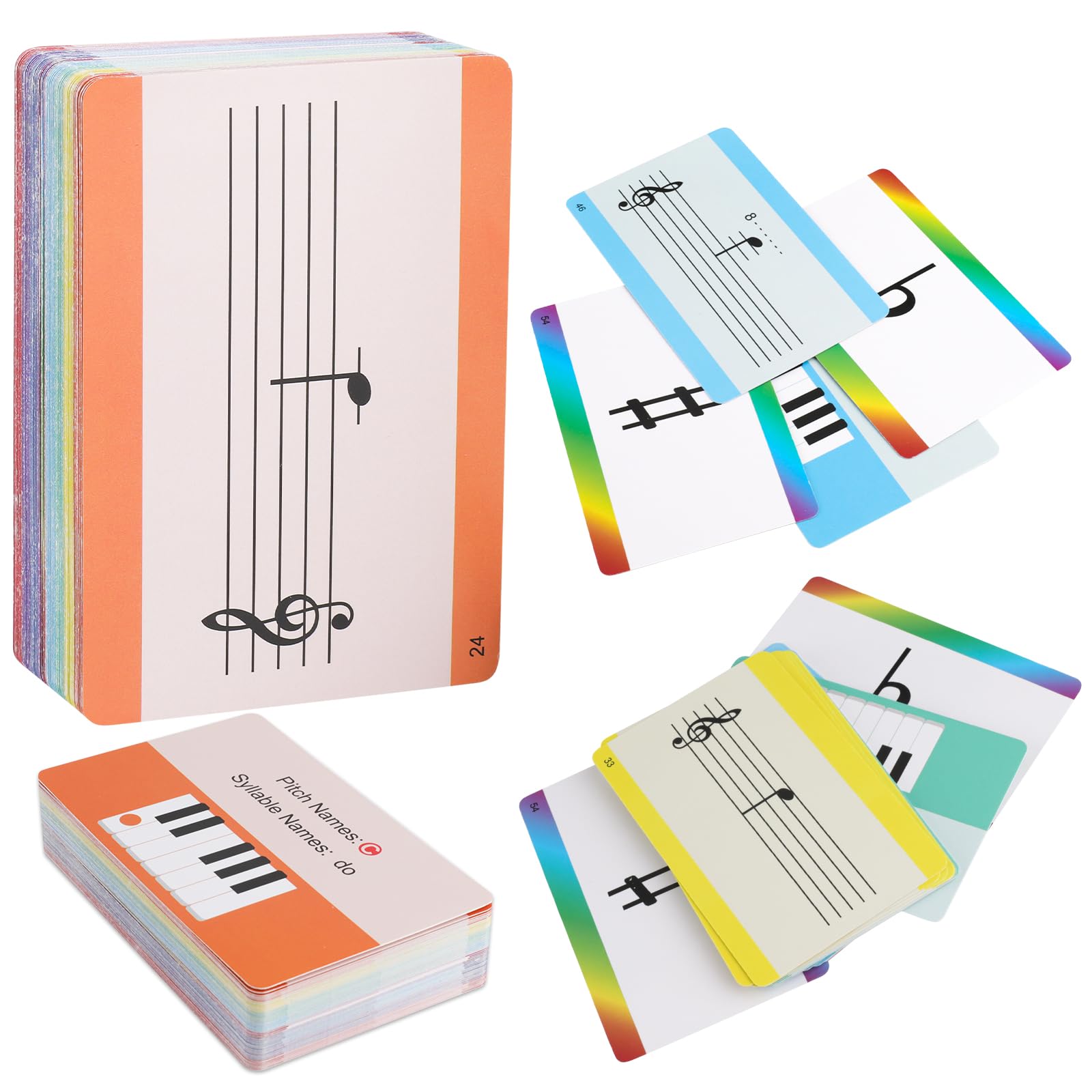 Piano Note Names Flashcards