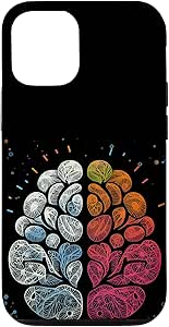 Amazon.co.jp: iPhone 13 Pro Colorful Brain Creative Mind Neurology ...