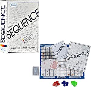 bluebird SEQUENCE- Original SEQUENCE Game with Folding Board, Cards ...