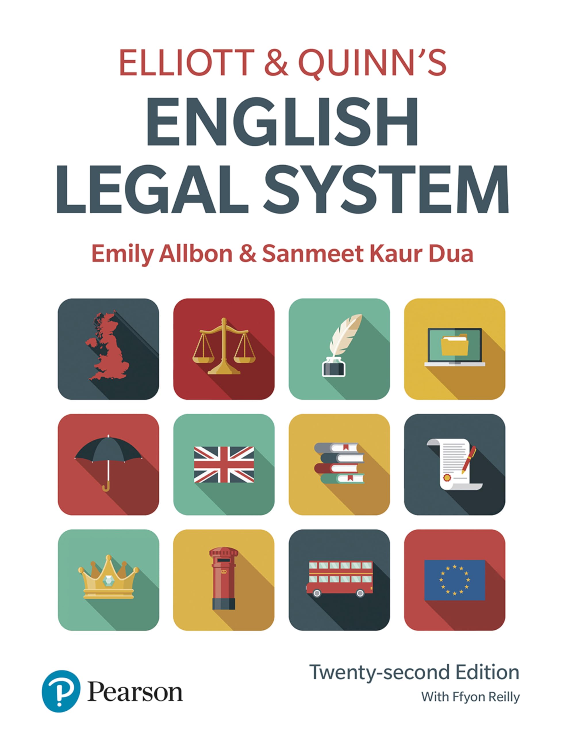 Elliott & Quinn's English Legal System: Amazon.co.uk: Allbon, Emily ...