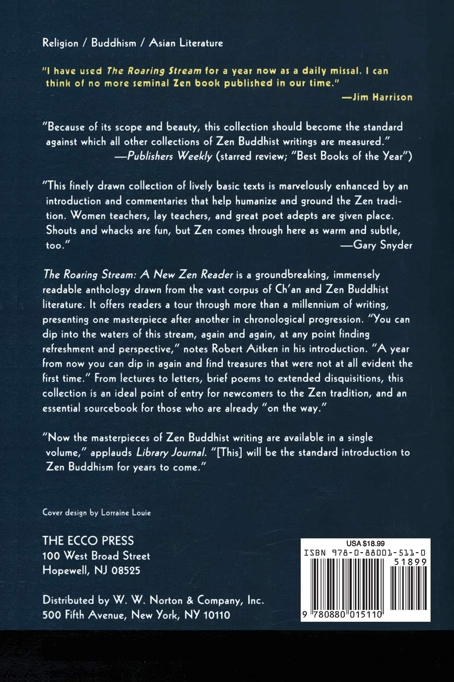 Buy Roaring Stream: A New Zen Reader (Ecco Companions) Book Online At Low Prices In India ...