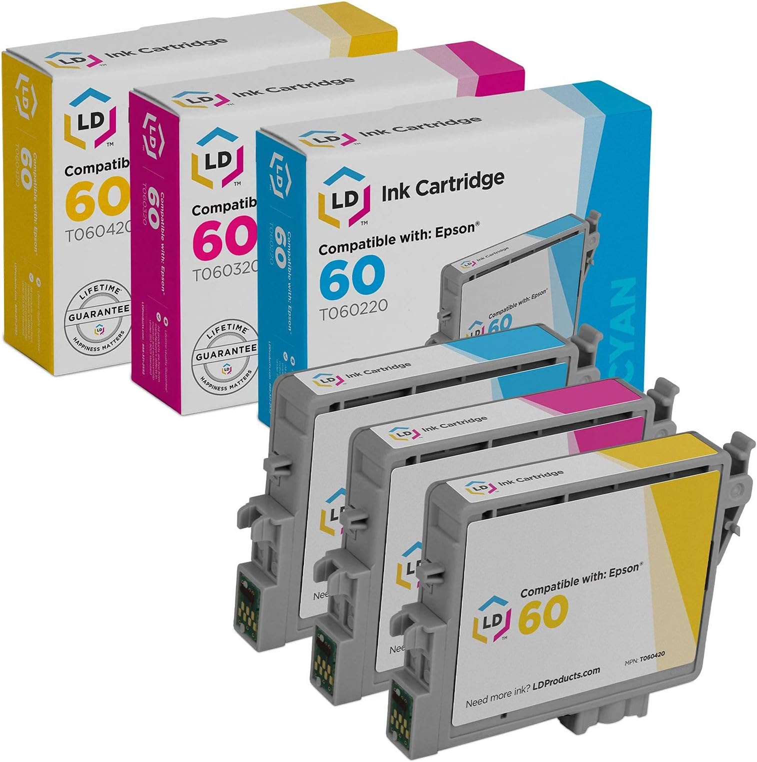 Amazon.com: EVEINK T320 Ink Cartridge Replacement for 320 Ink Cartridge ...