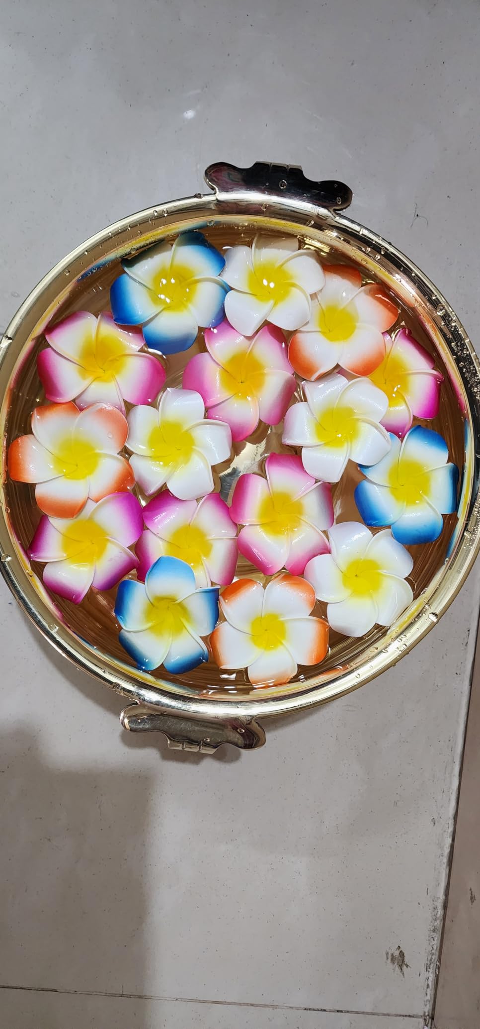 Buy BUYERWELL Plain Brass Decorative Urli/Uruli Bowl 14 Inch ...