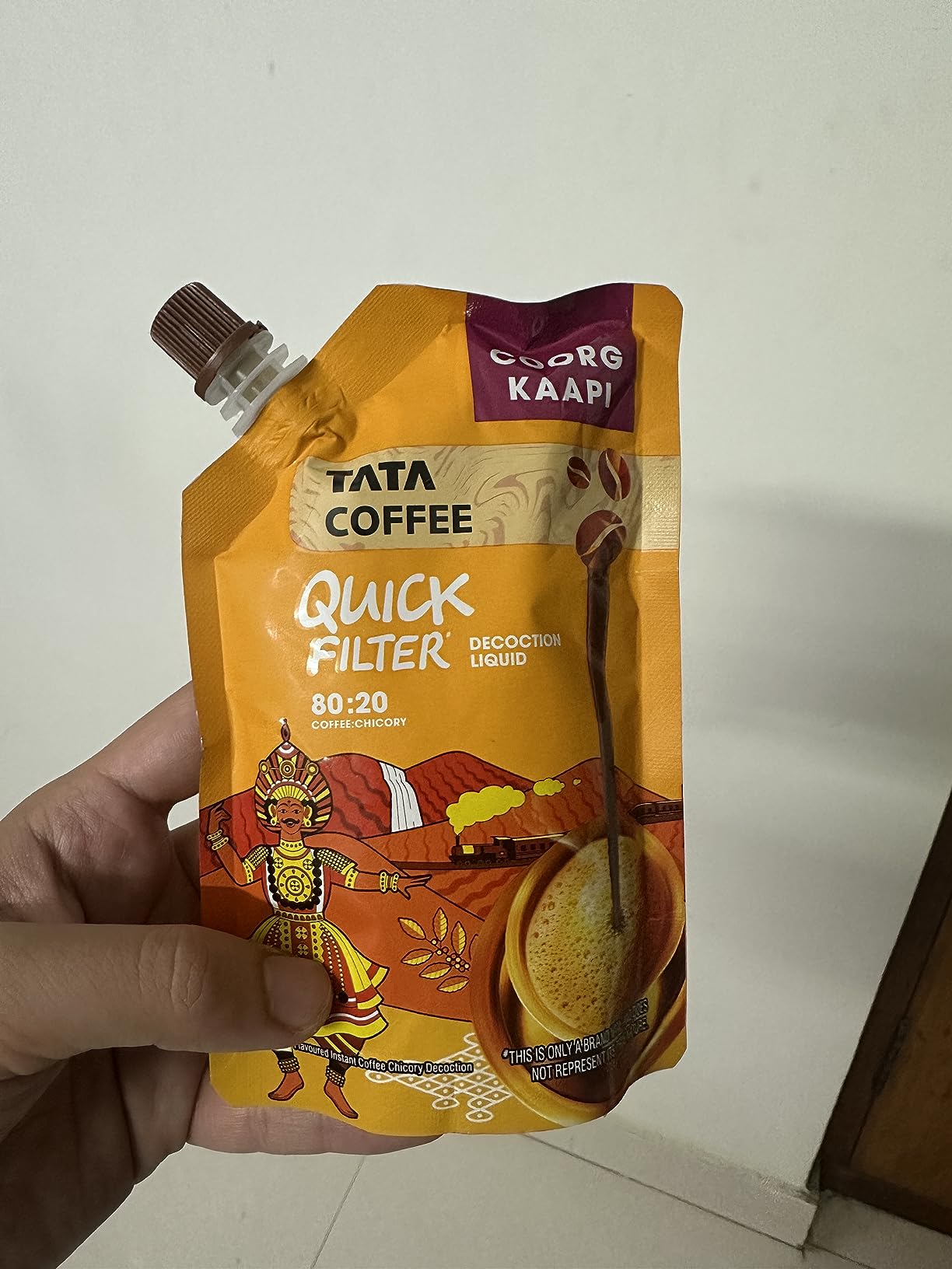 Tata Coffee Quick Filter Decoction Liquid, Coorg Kaapi, 200ml Box ...