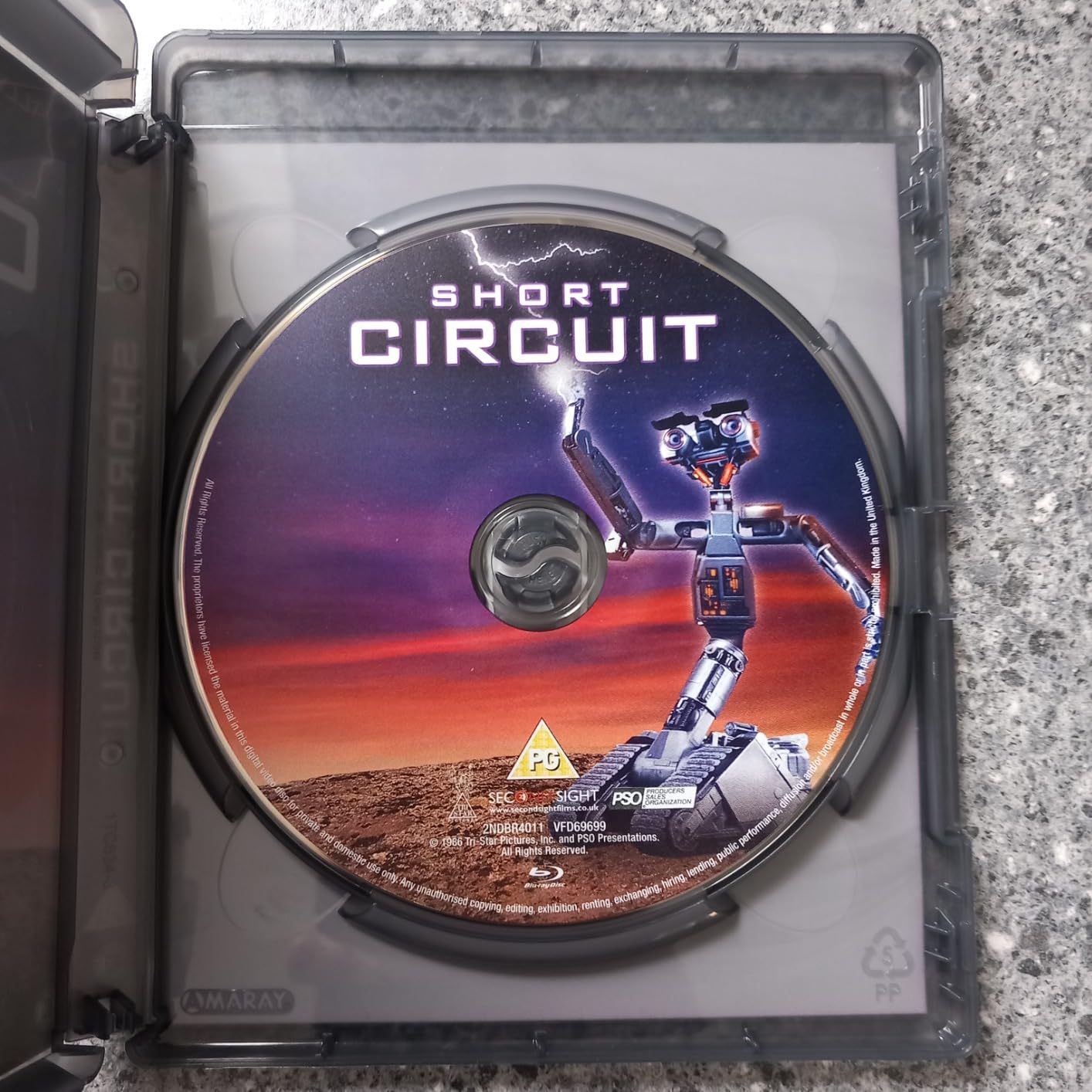 Short Circuit [VHS] : Steve Guttenberg, Ally Sheedy, Fisher Stevens ...