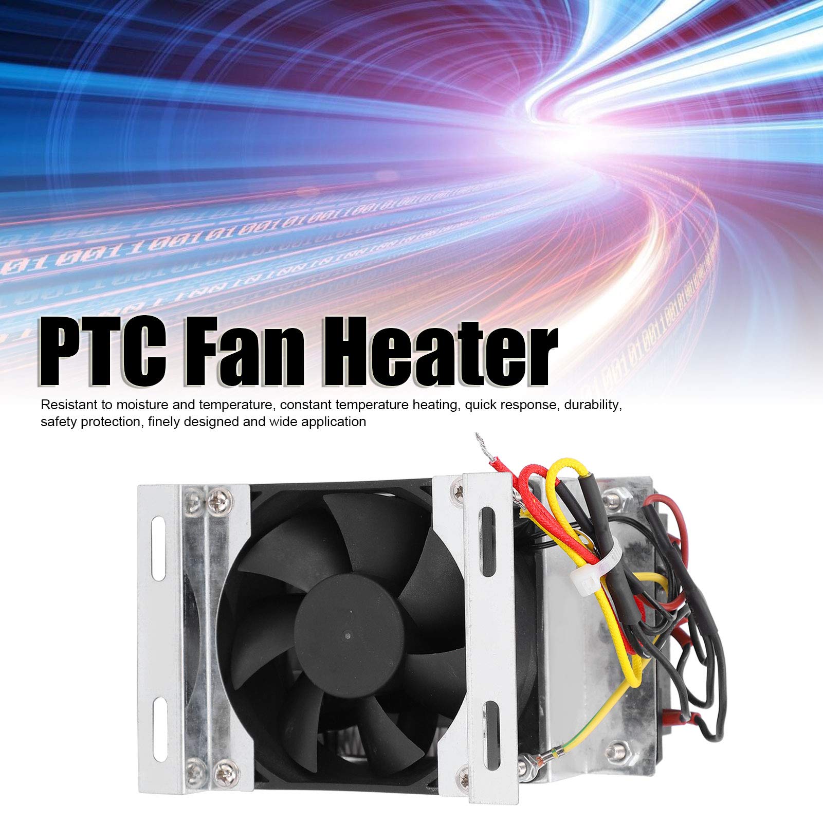 Ebtools Ptc Fan Heater Ac100 230v 500w Insulated Ptc Ceramic ...