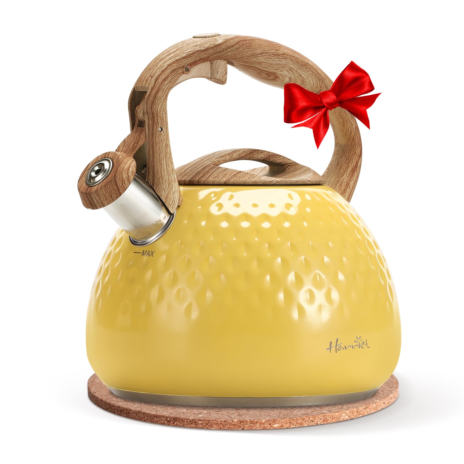 Amazon.com: harriet Tea Kettle, Tea Pot for Stovetop, 2.5QT Whistling ...