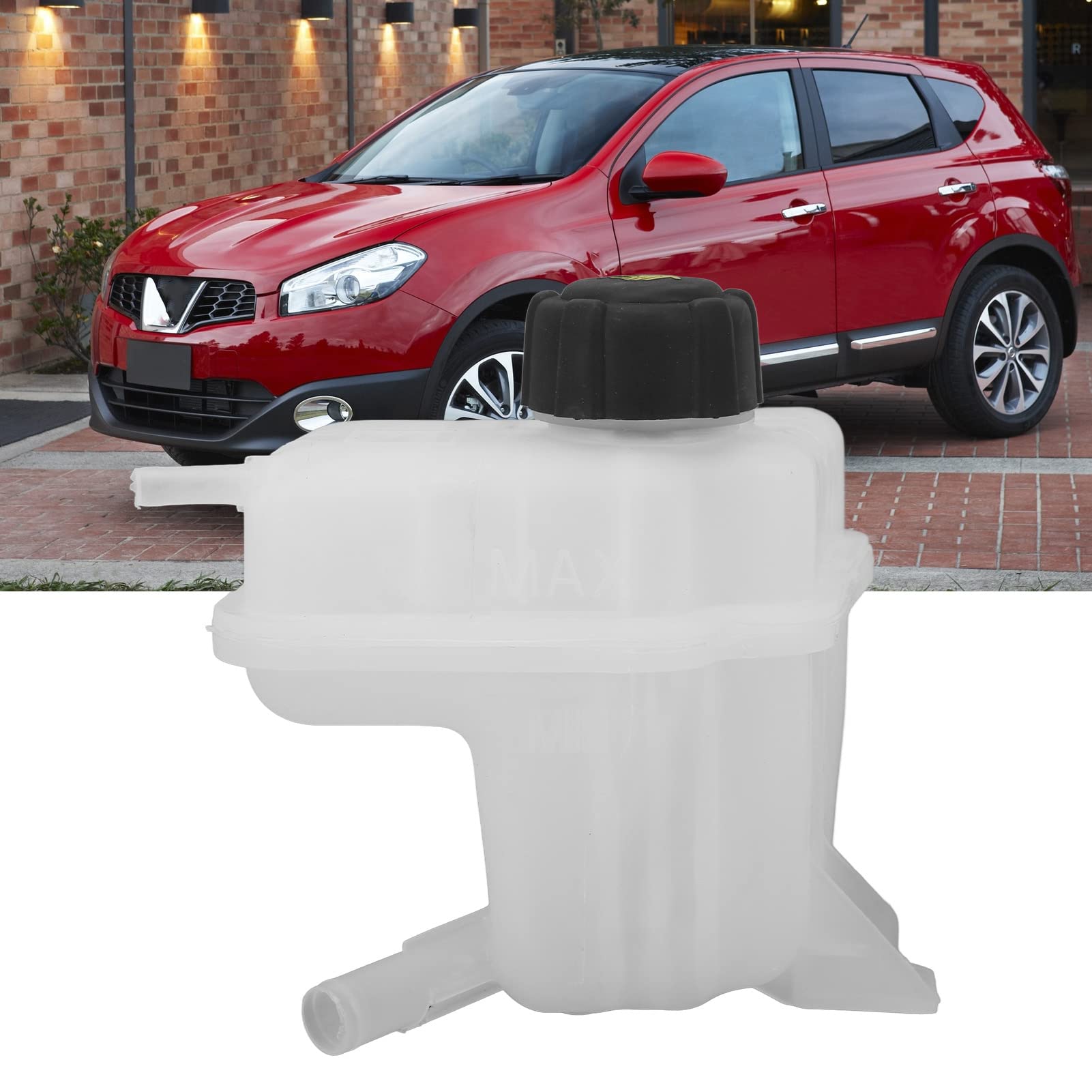 Amazon | エンジン冷却液拡張タンク、21721 JD00B、21721 JD00B、キャップ付きエンジン冷却液拡張オーバーフロータンク ...