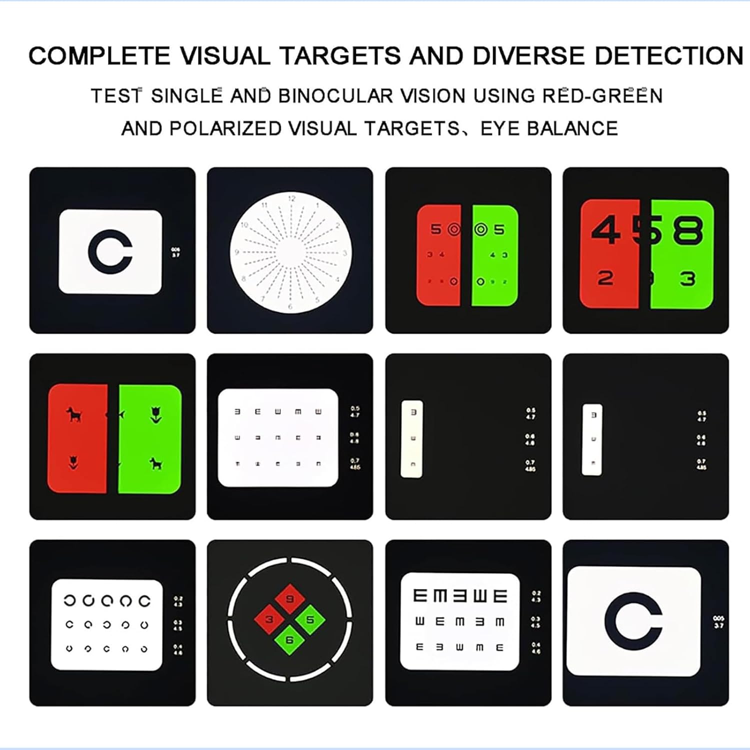 Visual Acuity Chart, Eye Chart Projector with Remote Australia | Ubuy