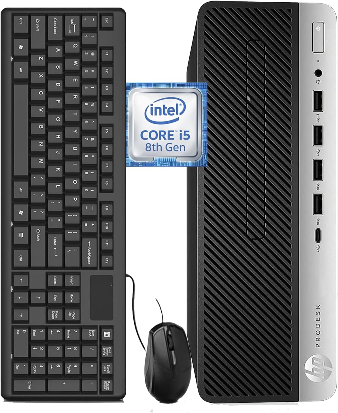 Amazon.com: HP ProDesk 600 G5 SFF Desktop Computer PC, Core i5-9500 3 ...