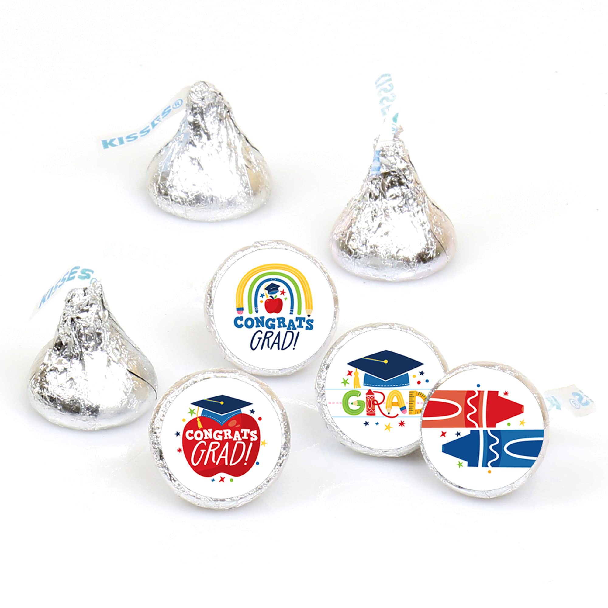 Amazon.com: Big Dot of Happiness Elementary Grad - Kids Graduation ...