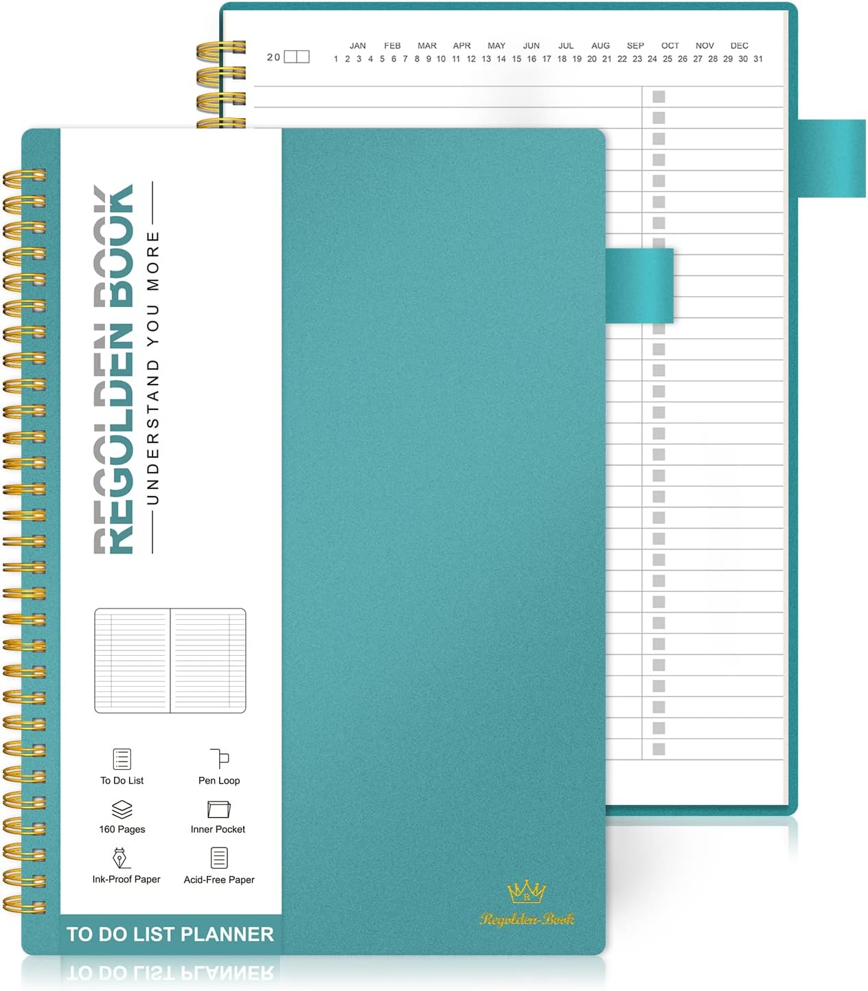 To Do List Planner Spiral Notebook Daily Task Tracker To Do List ...