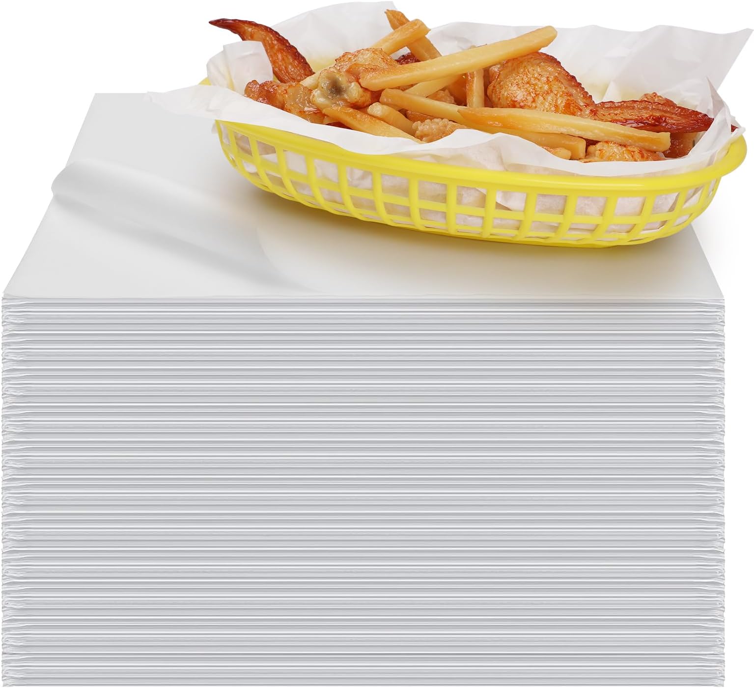 Amazon.com: 1000 Sheets Burger/Sandwich Wrapping Paper - 12 Inch Food ...