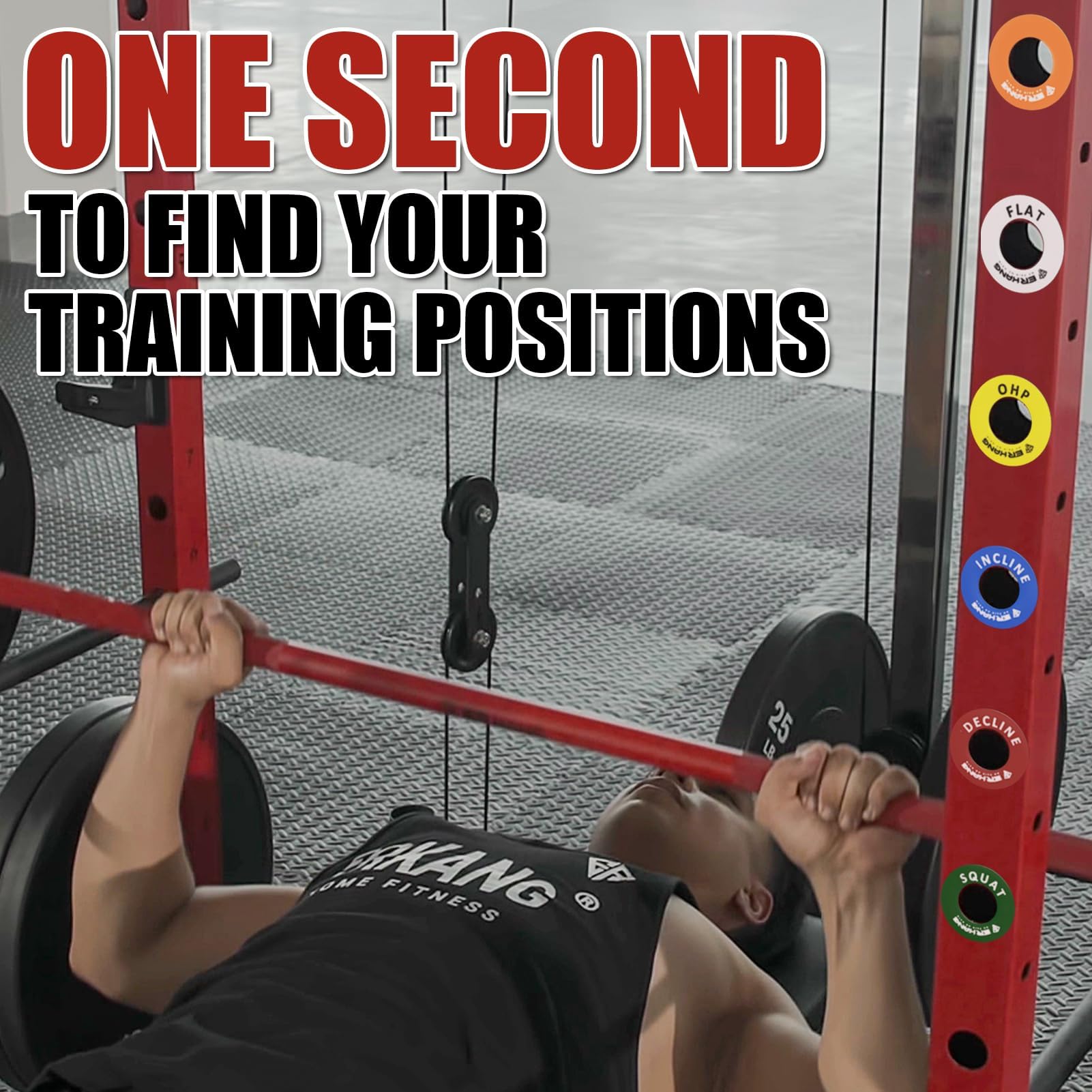 Snapklik.com : GMWD Power Cage Magnetic Position Markers, 1 Inch Power ...