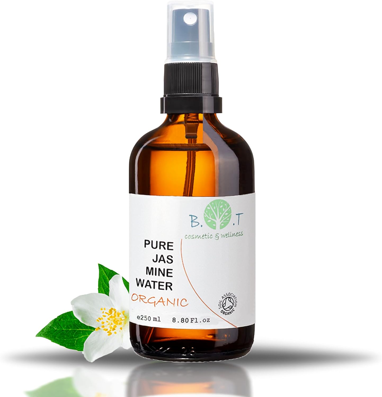 Organic Hydrolat Jasmin Floral Water 100% Pure (250 ml) : Amazon.co.uk ...