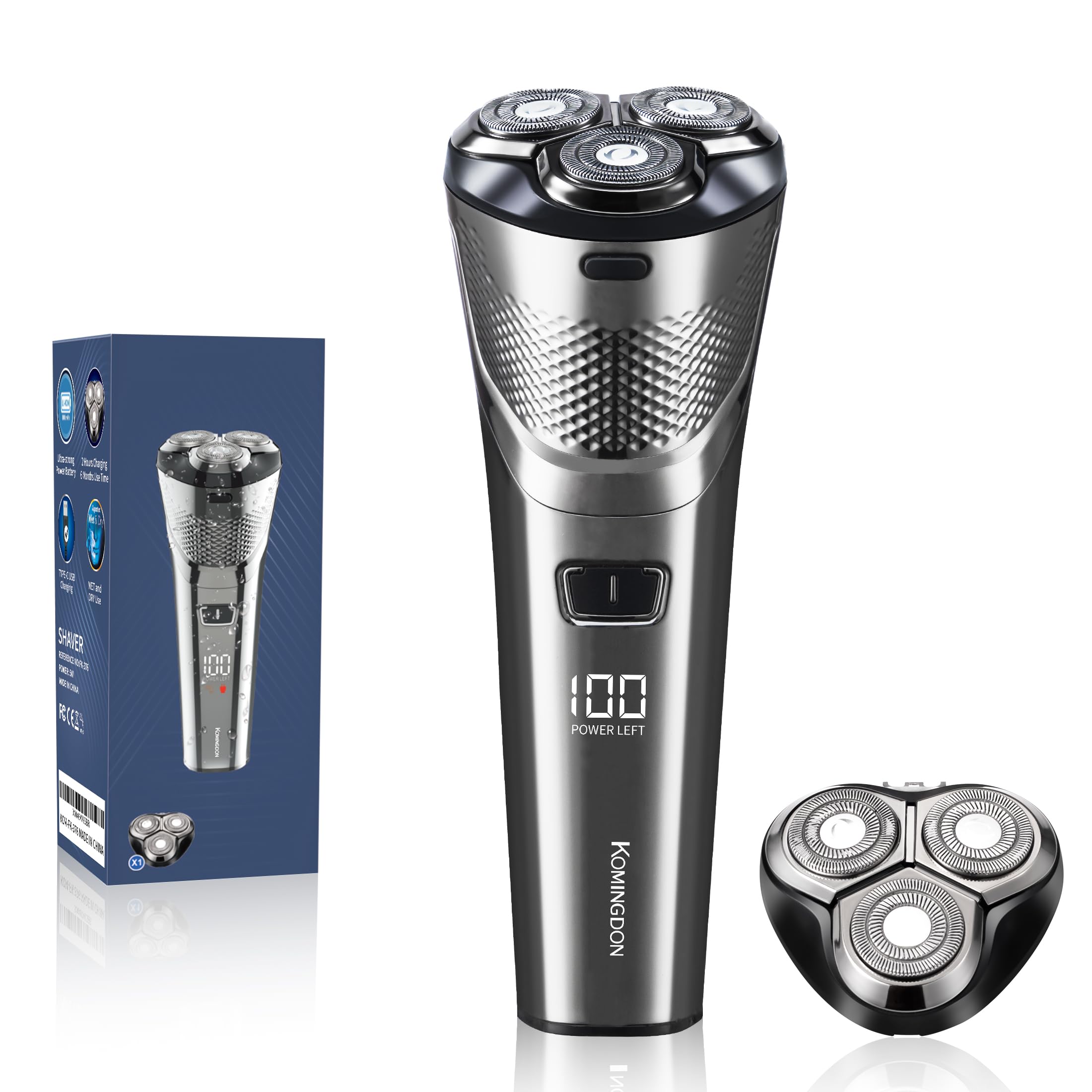 Amazon.com: Electric Shavers Electric Razor for Men Face Clean Shave ...