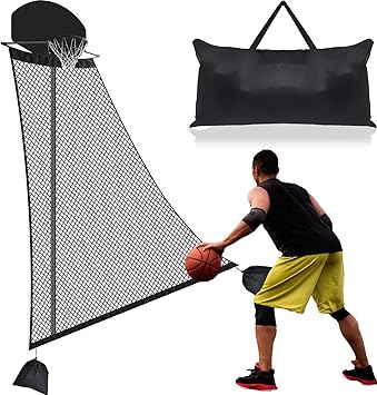 Amazon.com : Leitee Basketball Rebounder 120 x 108 x 60 Inch Basketball ...