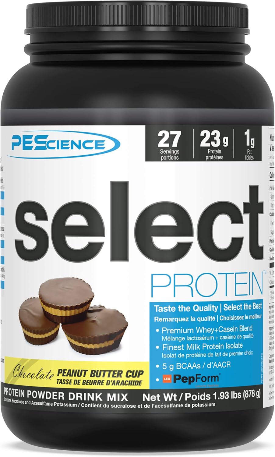Amazon.com: PEScience Select Low Carb Protein Powder, Chocolate Peanut ...