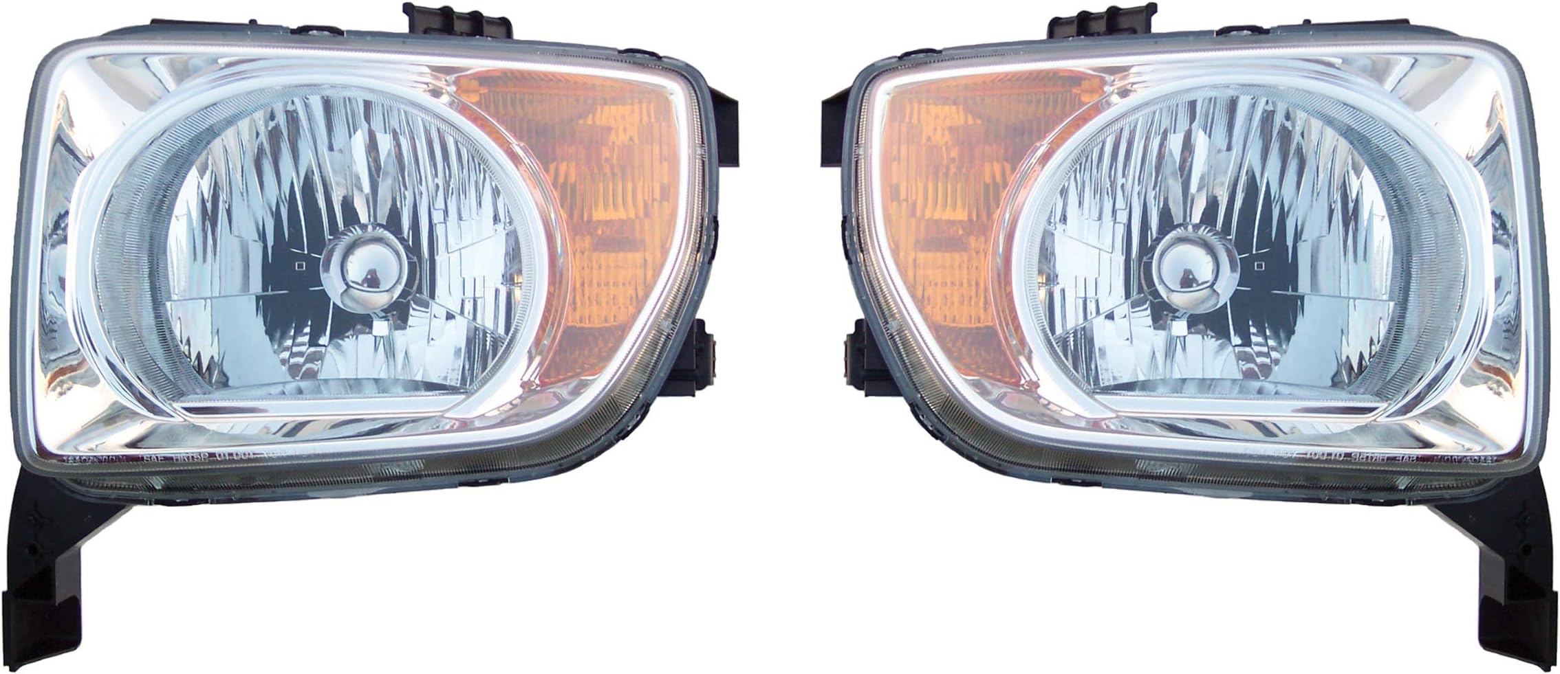 Amazon.com: Marketplace Auto Parts, Headlight Assembly Set of 2 ...