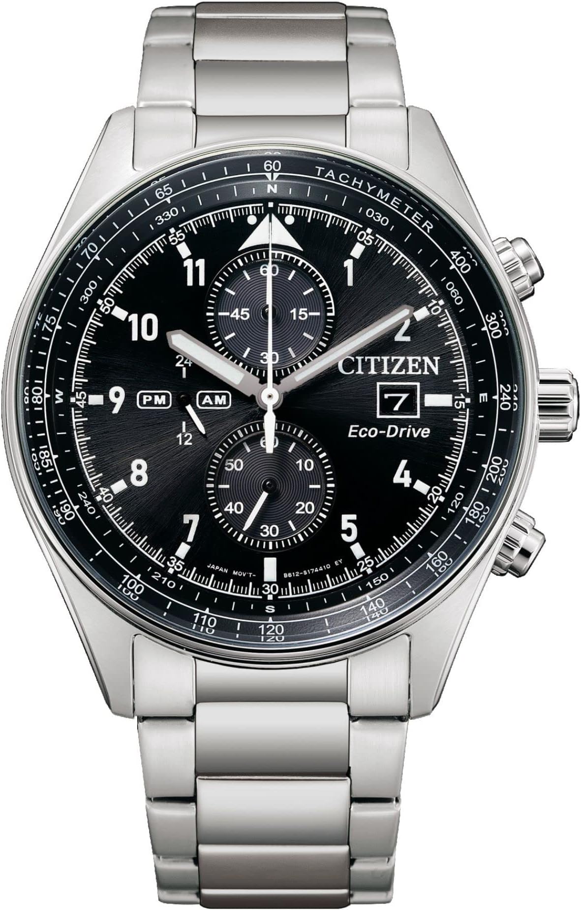 Citizen Eco-Drive CA0770-81E Boîtier en acier inoxydable 44 mm avec ...