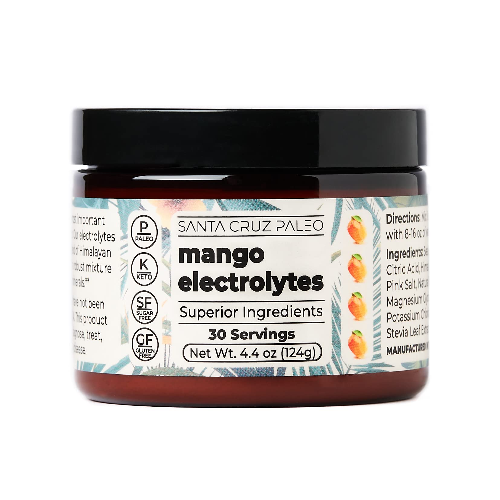 Snapklik.com : Santa Cruz Paleo Real Salt Electrolytes Powder, Mango ...