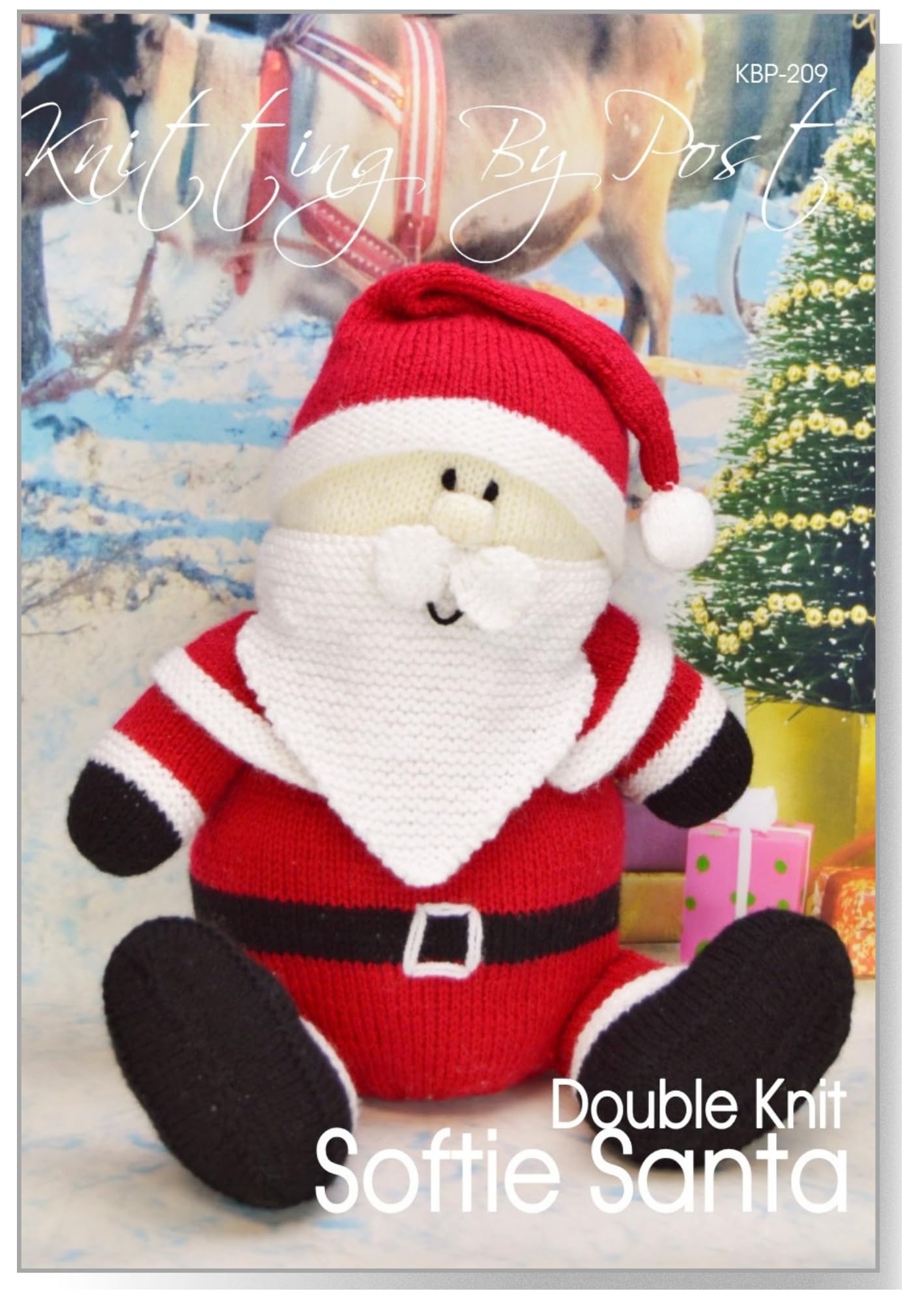 Father Christmas Knitting Pattern Santa And Snowman Topsy Doll