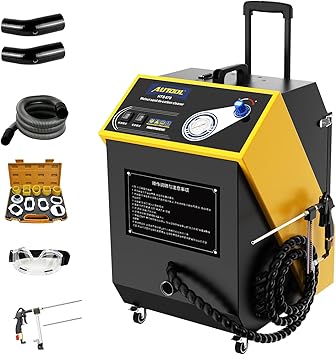 AUTOOL Walnut Sand Blaster Clean Machine, Automotive Engine Intake Pipe ...