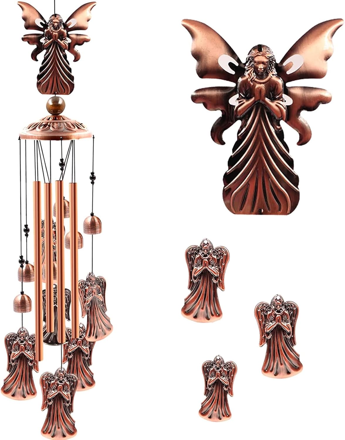 Amazon.com : Angel Wind Chimes for Outside,Angel Windchimes Outdoor ...
