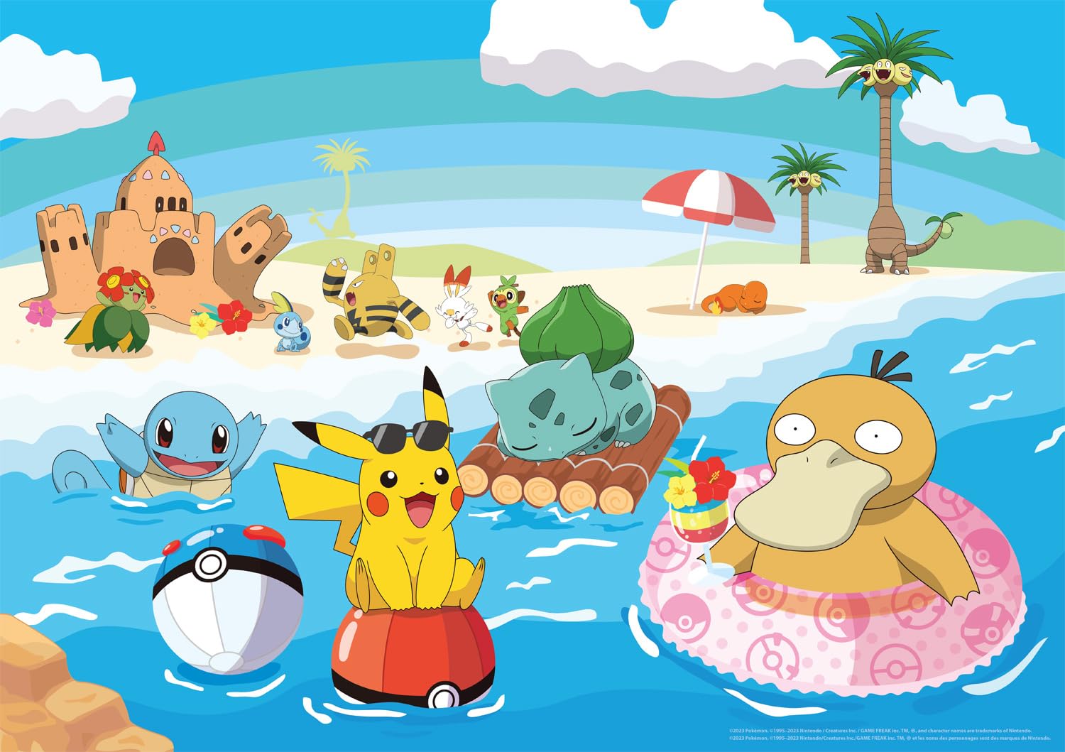 Amazon.com: Buffalo Games - Pokémon - Pokemon Island Time - 500 Piece ...