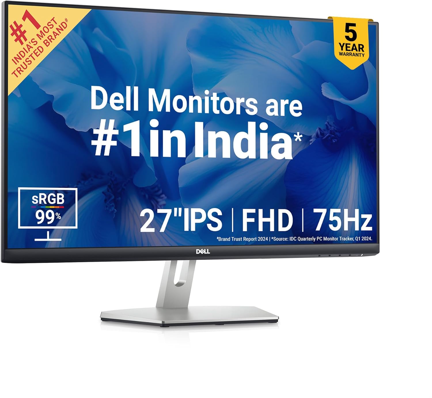 Monitor Dell 27" S2721HN | Amazon.com.br