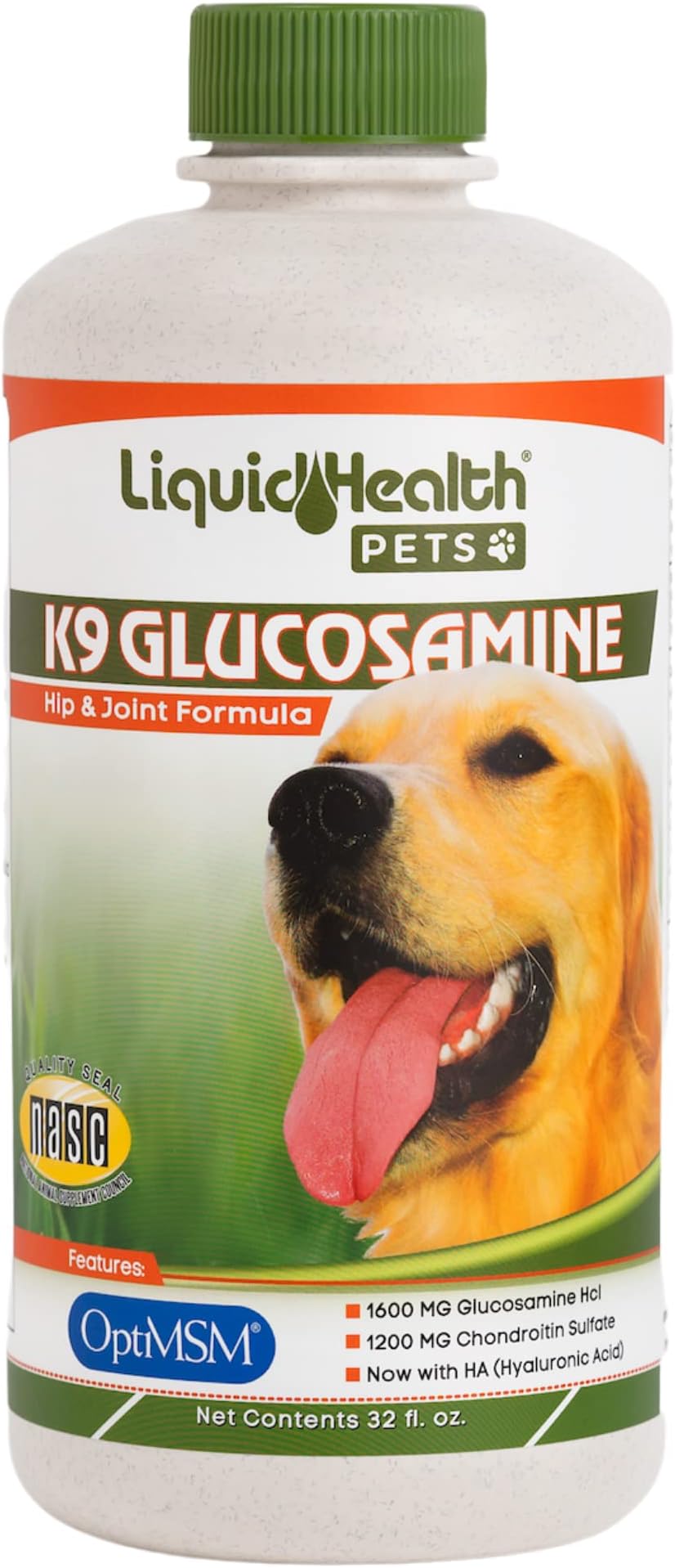Amazon.com : LIQUIDHEALTH 32 Oz K9 Dog Liquid Glucosamine and ...