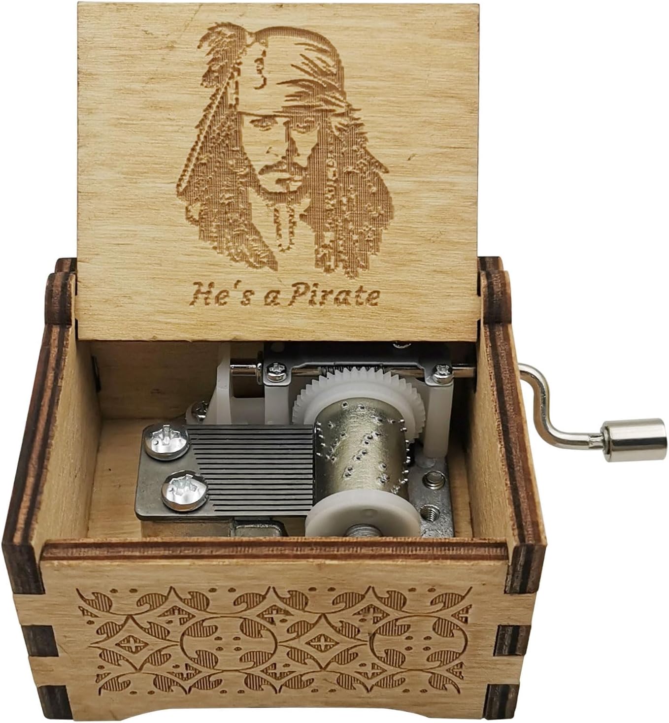 Amazon.com: STARRUM Vintage of the Wooden Caribbean Music Box Hands ...