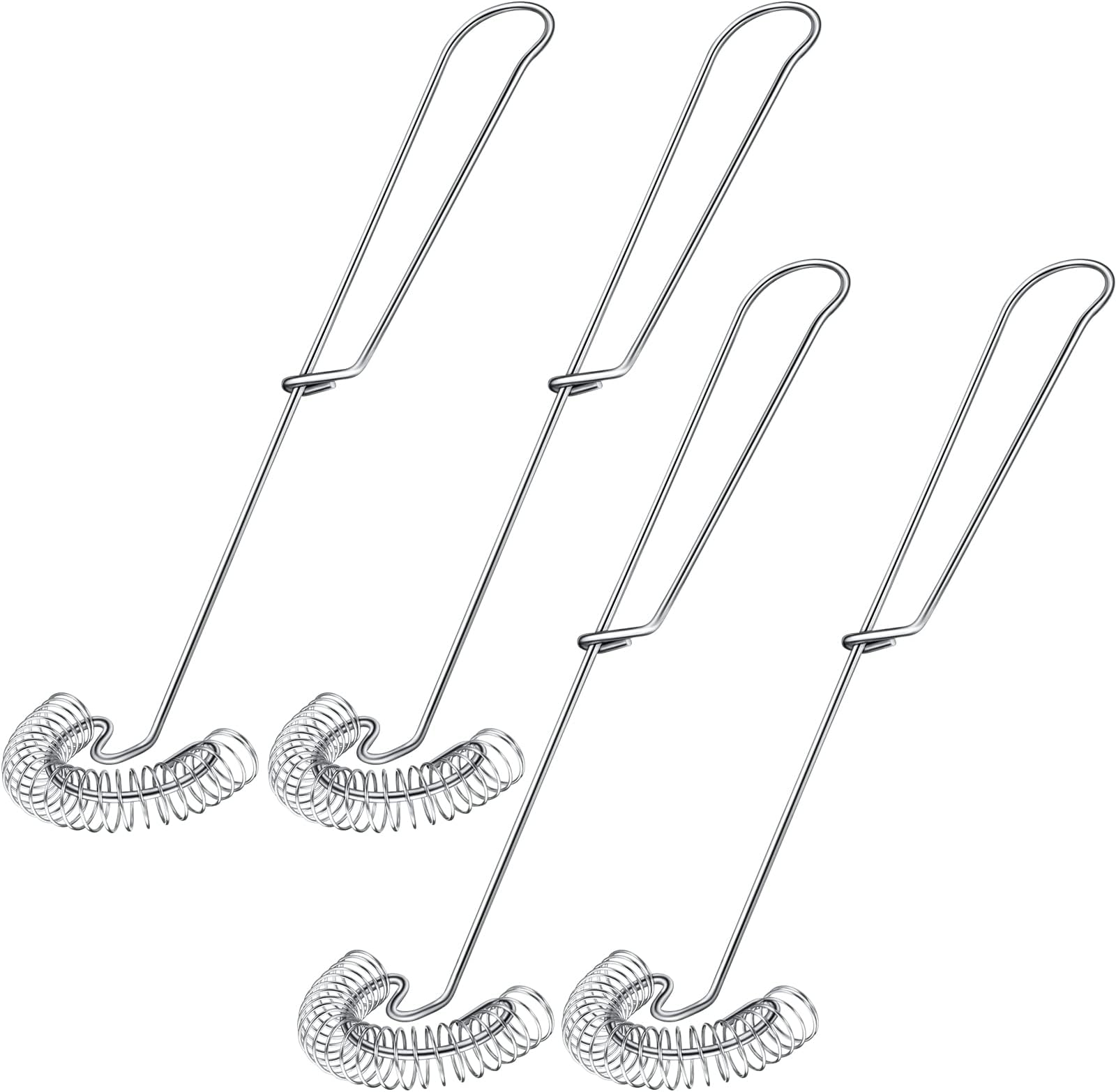 Amazon.com: Scandinavian Type Flat Whisk Handheld Stainless Steel Wire ...