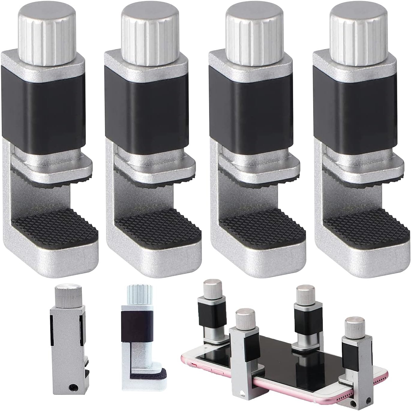 Amazon.com: 4 Pieces Mobile Phone Repair Clamps, Adjustable Mobile ...