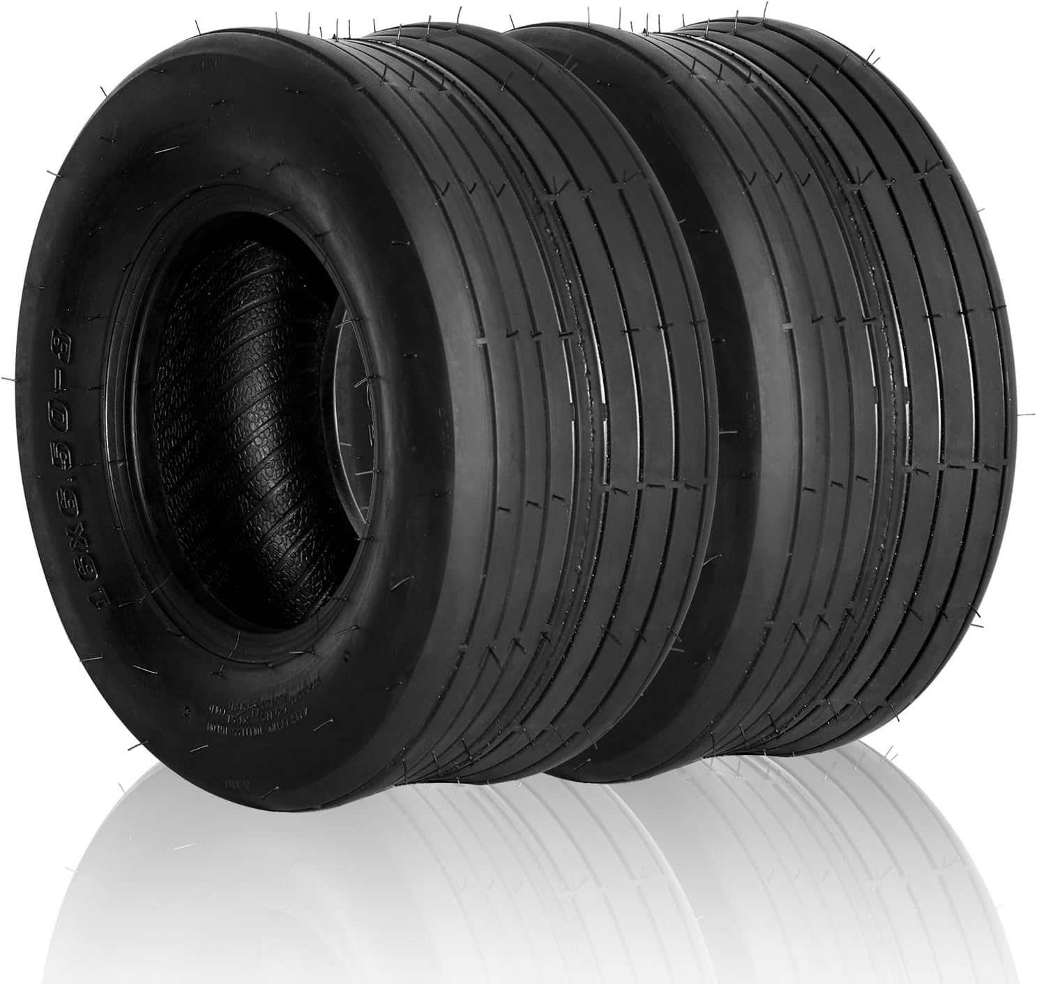 Amazon.com: 18x9.50-8 Lawn Mower Tires with Rim, 18x9.5x8 Tubeless Tire and Wheel Assemblies ...