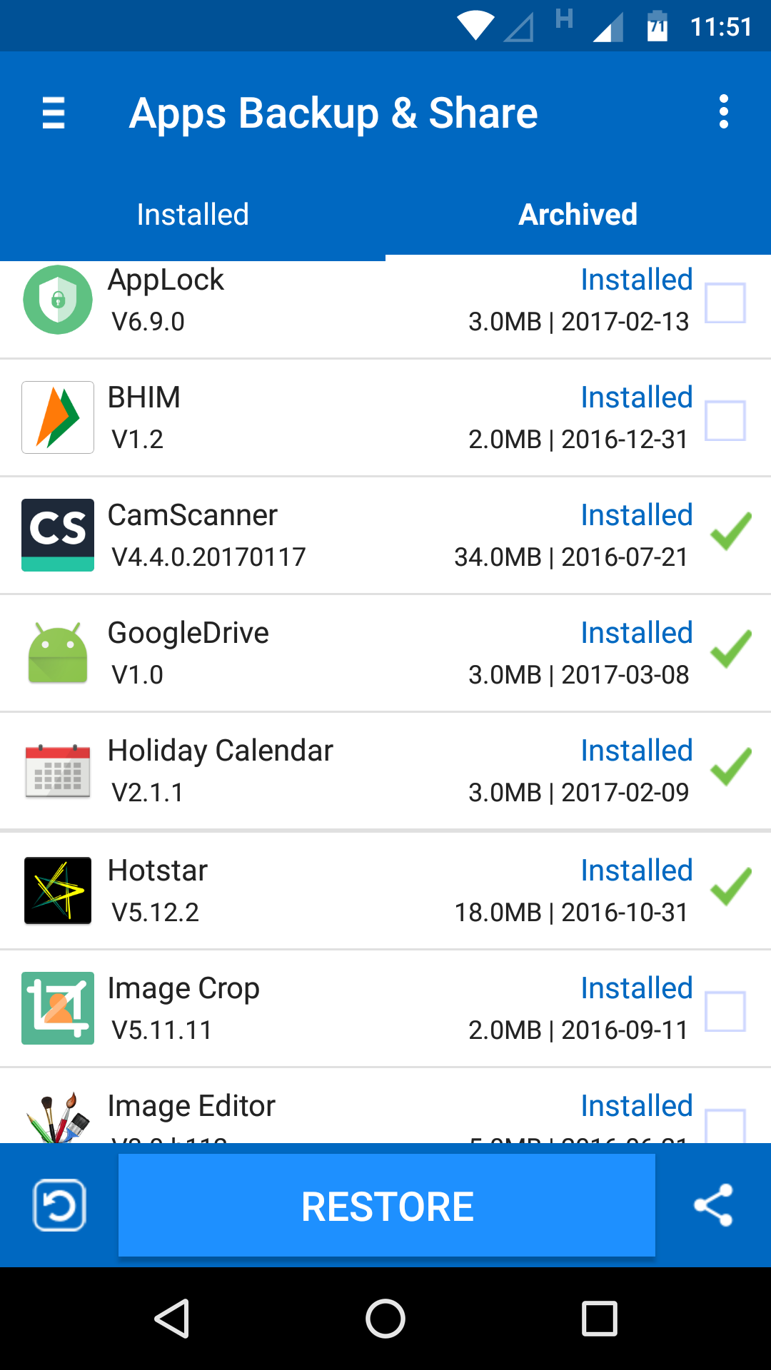 APK Backup/Share/Restore PRO - App on Amazon Appstore